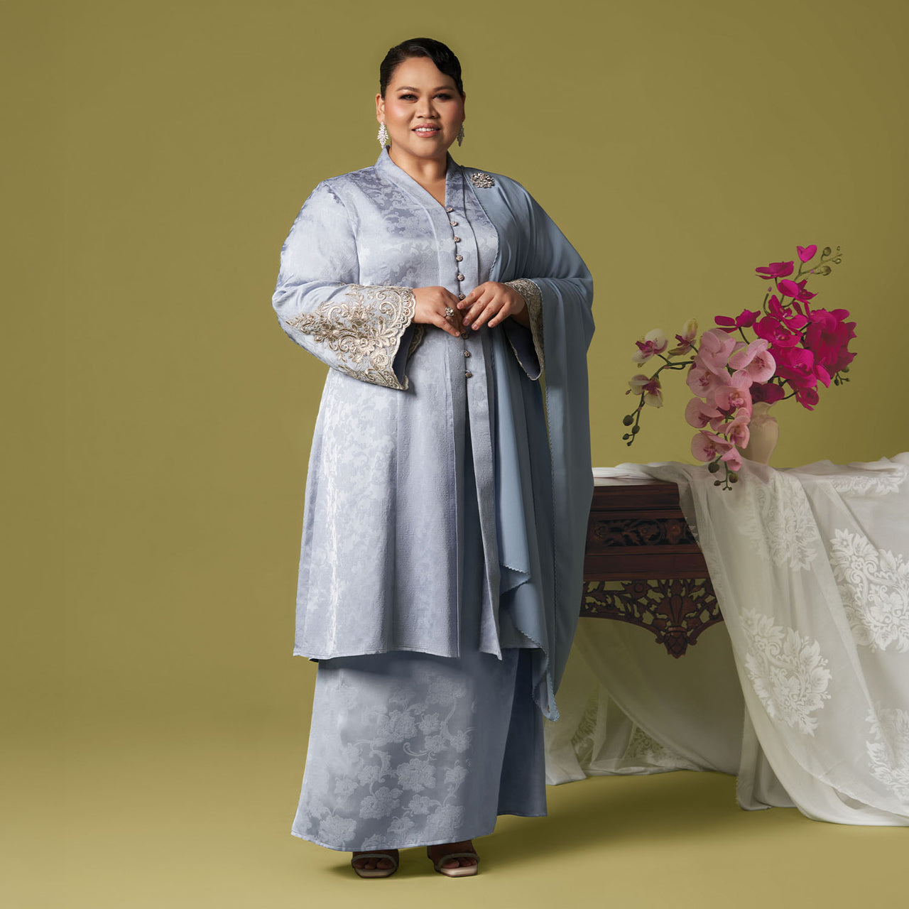 Ms. Read X Sherry Al-hadad - Kebaya With Shawl Set | MS. READ – MS ...
